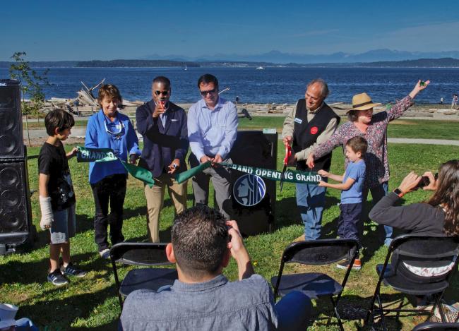 Lowman Beach Park makeover celebrated with Grand Opening and ribbon ...